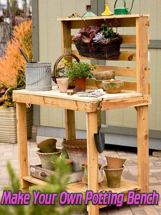 Make Your Own Potting Bench