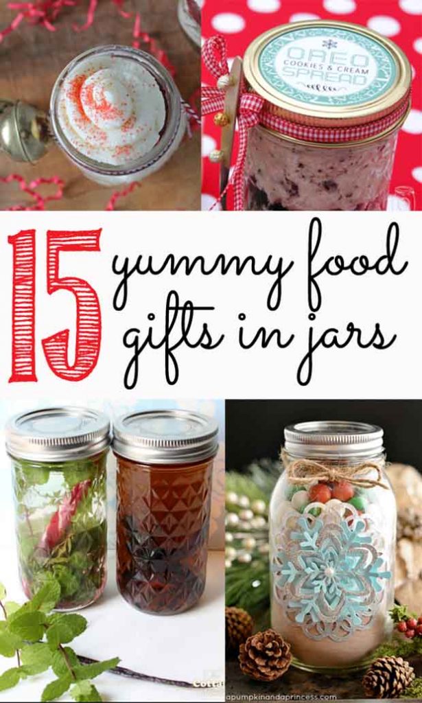 15 yummy food gifts in jars
