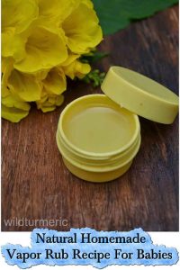 Natural Homemade Vapor Rub Recipe For Babies