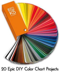 20 Epic DIY Color Chart Projects